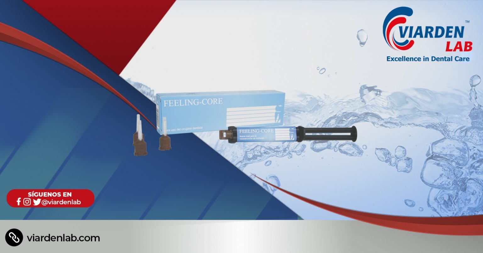 Feeling core, Resina Dual para la reconstrucción de Muñones - ViardenLab