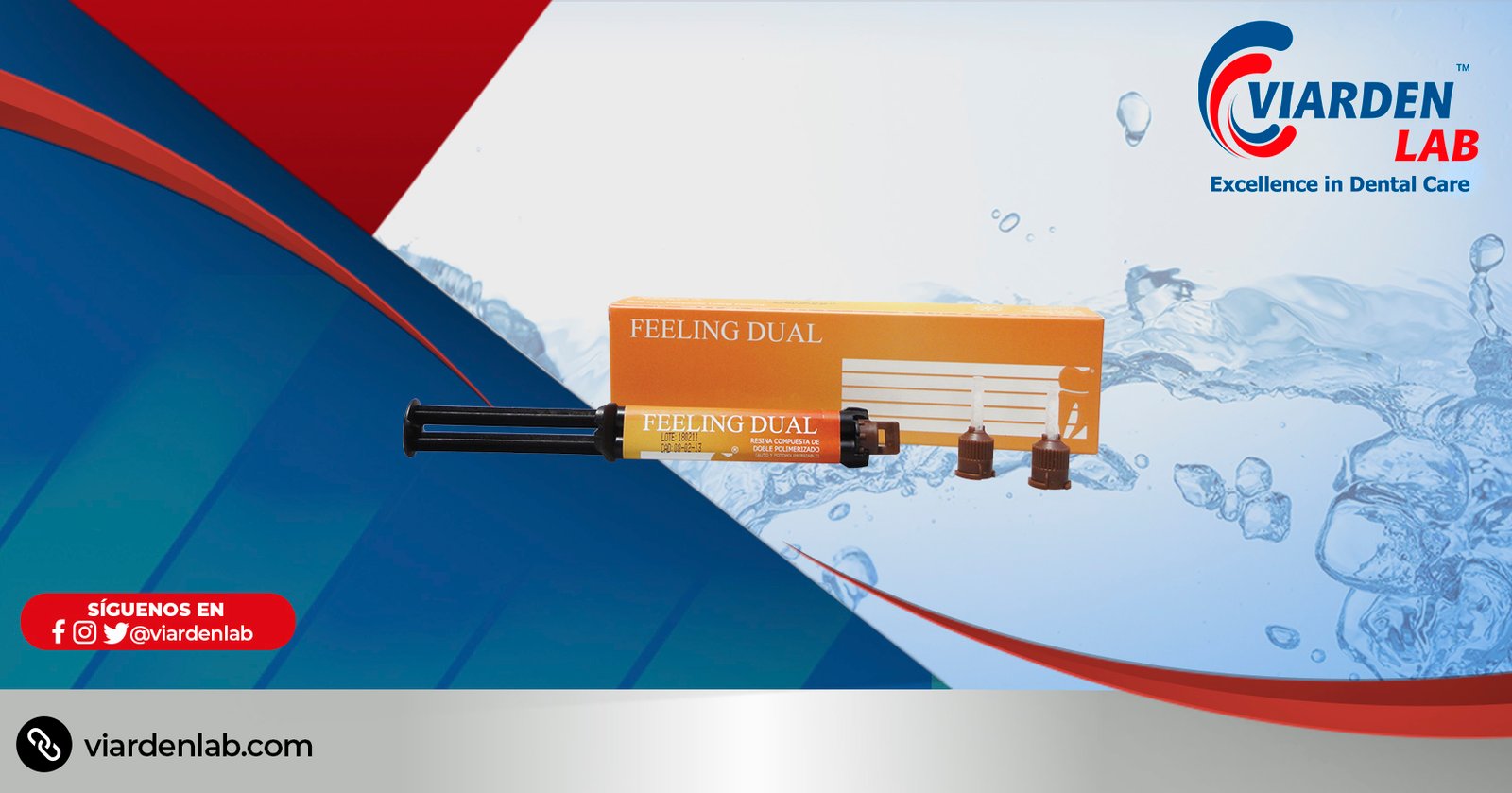 Feeling Dual, Resina Dual para Cementación - ViardenLab